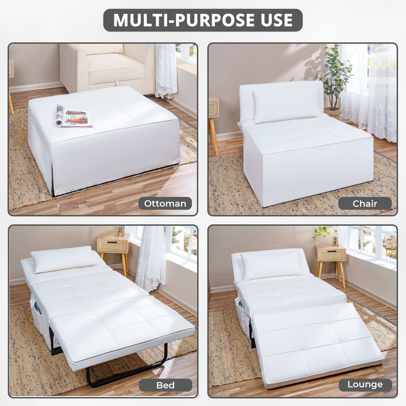 Full size sleeper ottoman store